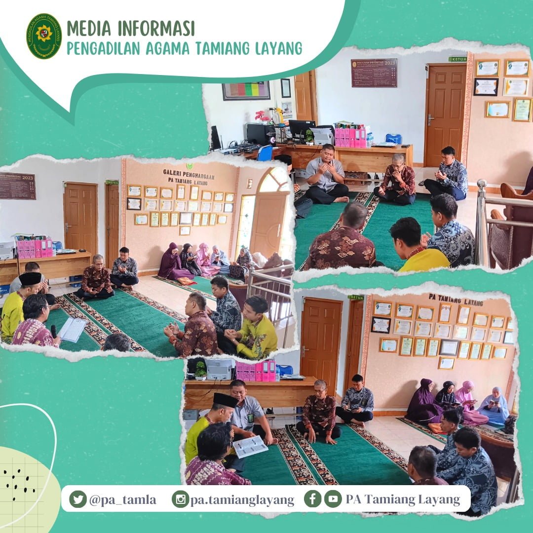 KHATAMAN AL QUR’AN PUTARAN KEDUA PA TAMIANG LAYANG | Pengadilan Agama ...